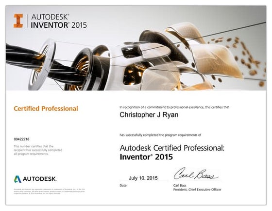 Autodesk_Revit_Architecture_2015_Certified_Professional_Certificate | PDF