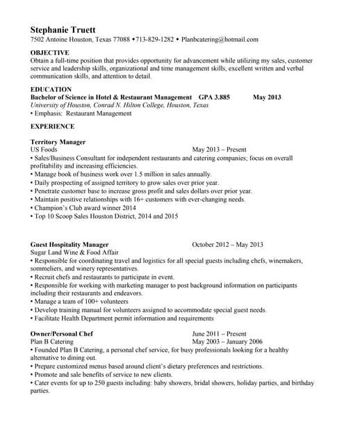 Events Coordinator-Recreation Assistant Resume | PDF