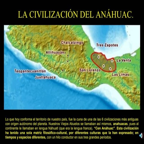 LA CIVILIZACIÓN DEL ANAHUAK | PPS