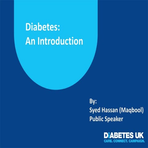 Introduction to Diabetes | PDF