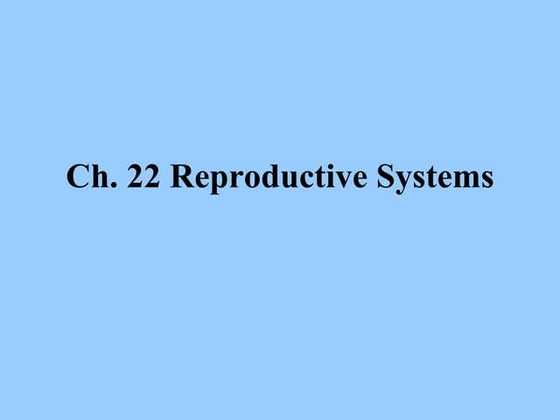 HUMAN REPRODUCTION .pptx class XII Biology | PPTX | Infertility ...