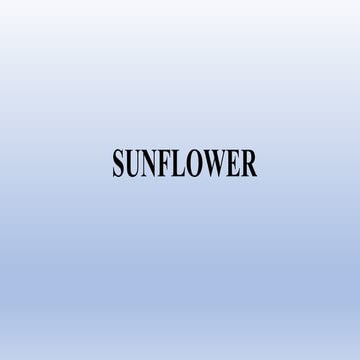 All important topics about Sunflower.pdf