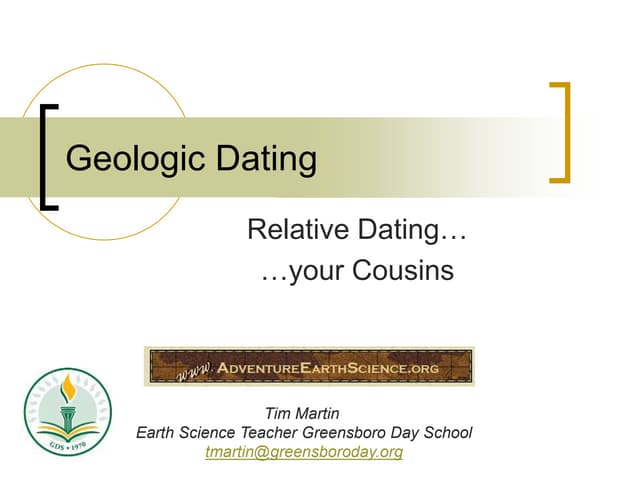 Relative Dating | PPT