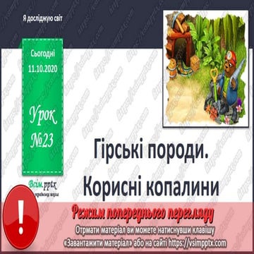 3 клас. НУШ. Я досліджую світ. Бібік. Урок 23 | PPTX