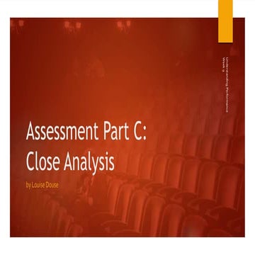 23.11.20 Understanding Performance - Close analysis | PPT