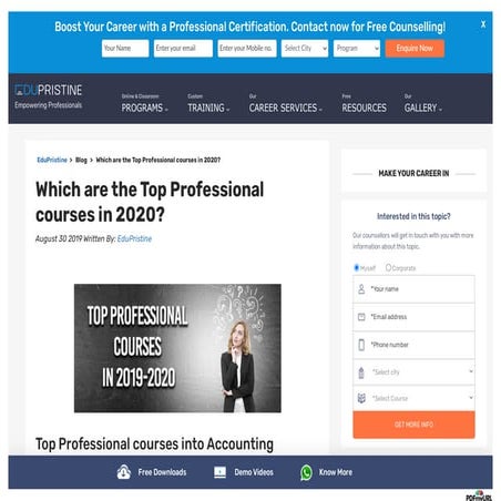 23. top professional-courses | PDF