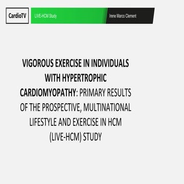 LIVE HCM Study | PDF