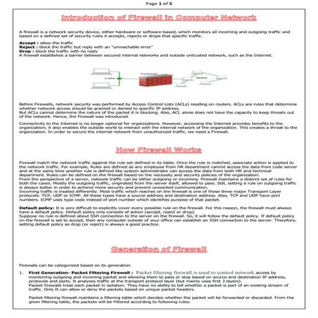 A Firewall Is A Network Security Device Pdf