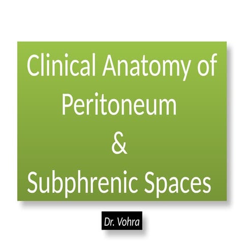 23-Peritonuem.pptx :Anatomy and Functions | PPTX