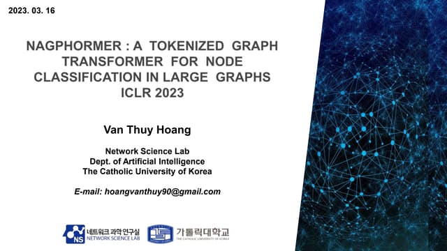 NS-CUK Joint Journal Club: V.T.Hoang, Review on NS-CUK Joint Journal Club: V.T.Hoang, Review on