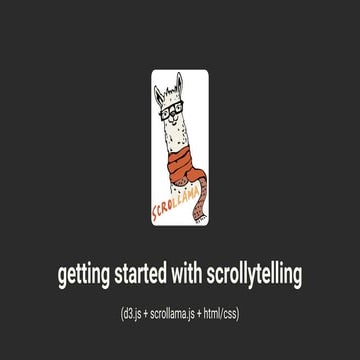 Scrollytelling Introduction | PDF
