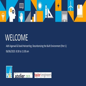 Decarbonizing the Built Environment (Part 1) | PDF