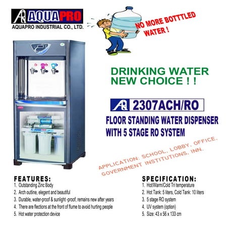 WATER DISPENSER WITH RO SYSTEM | PDF