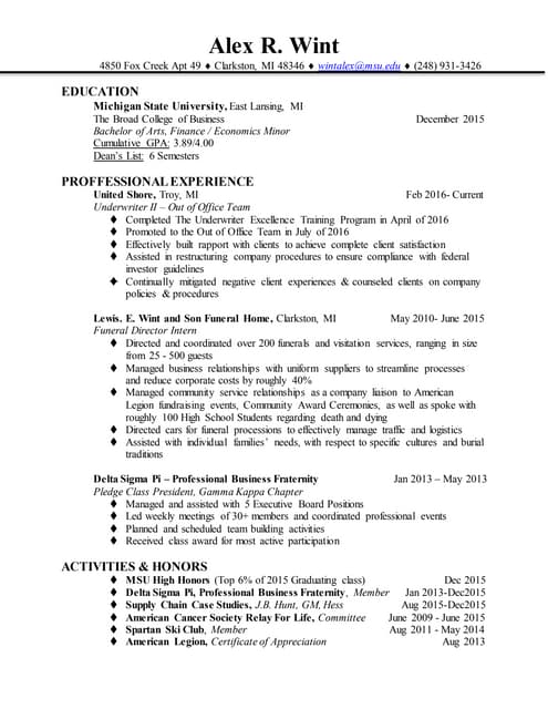 Megan Thompson Resume | PDF