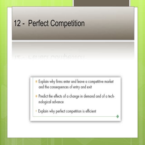 23102013 perfect competition 12 | PPTX