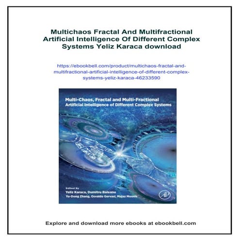 Multichaos Fractal And Multifractional Artificial Intelligence Of Different Complex Systems ...