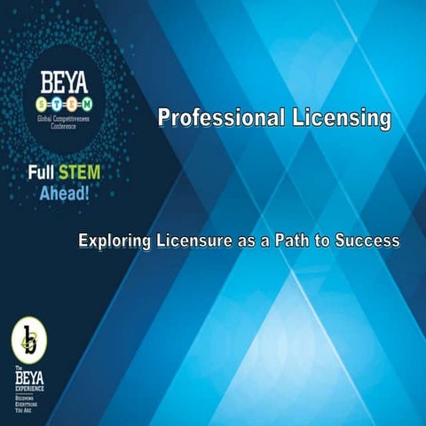 Licensure as a Professional Engineer -- Its Value and the Steps to Take ...