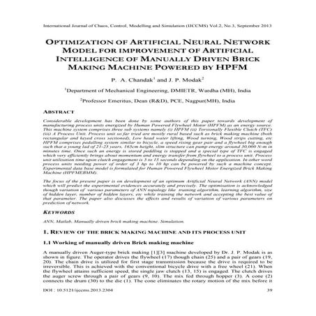 Optimization Of Artificial Neural Network Model For Improvement Of Artificial Intelligence Of