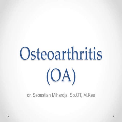 osteoarthritis.ppt