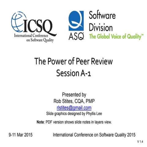 The Power of Peer Review-Final ICSQ V2.0 | PPTX