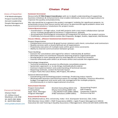 CP Proj Coordinator | PDF