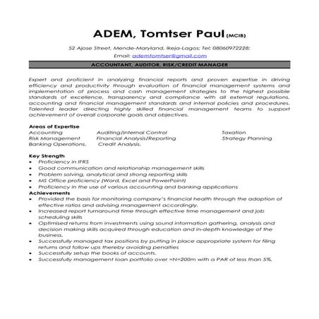 revised curriculum Vitae 04.02.2015