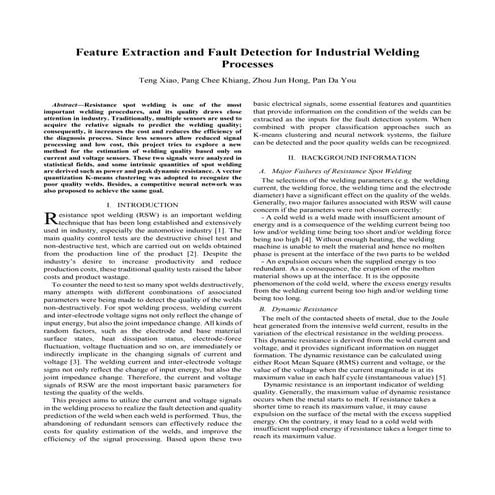 Spot welding lobe curve simulation | PDF