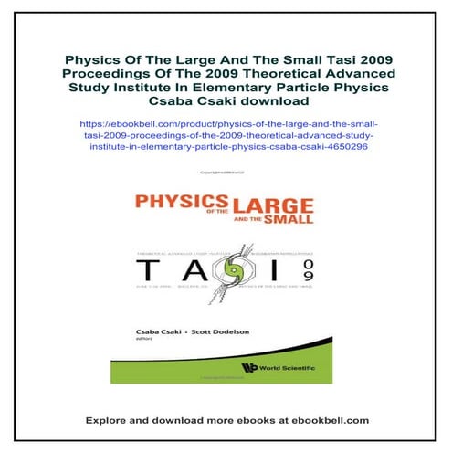 Concepts of Elementary Particle Physics Michael E. Peskin | PDF