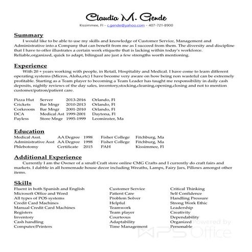 Scott Roberts-RESUME 2016 v2 | DOC