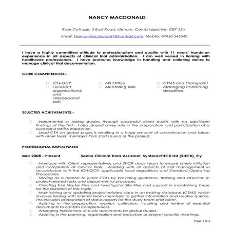 CV - CTA 20150926 | RTF