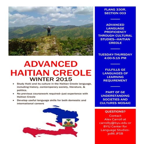 Haitian Creole Flyer | PDF