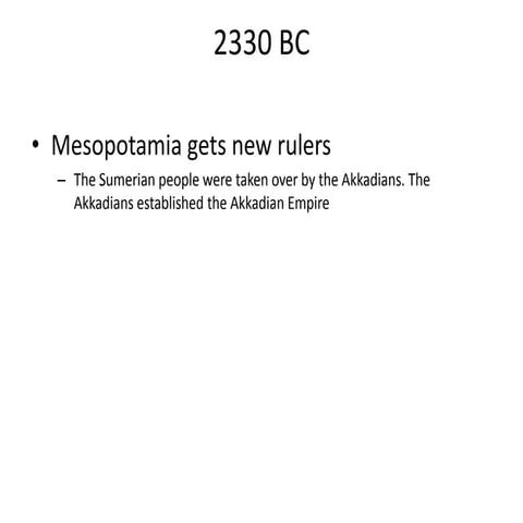 2330 bc | PPTX