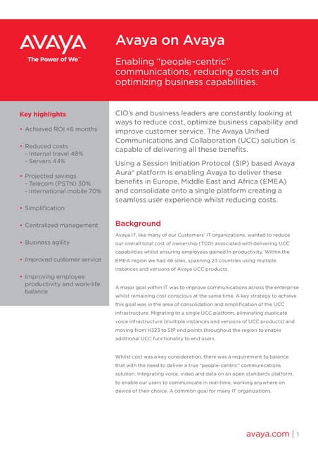 Avaya Session Border Controller (SBC) | PDF