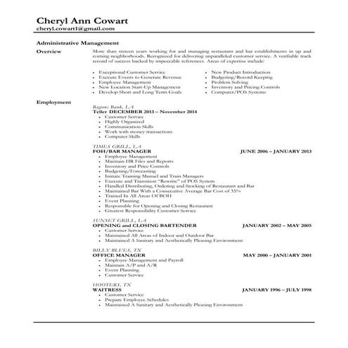 Lacey Lewis Resume 2015 | DOC