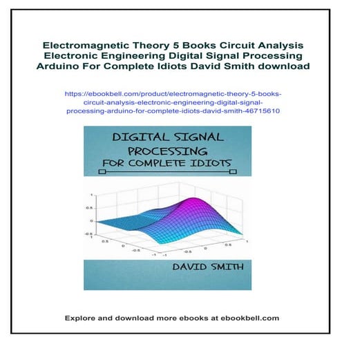 Electromagnetic Theory 5 Books Circuit Analysis Electronic Engineering ...