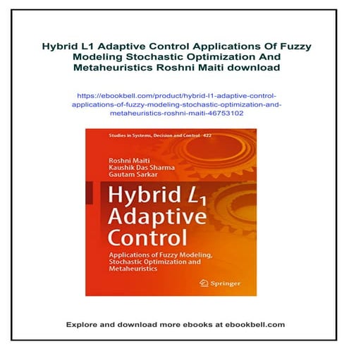 Hybrid L1 Adaptive Control Applications Of Fuzzy Modeling Stochastic Optimization And ...