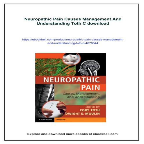 Neuropathic Pain Causes Management And Understanding Toth C | PDF