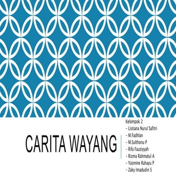 carita wayang kelompok 2 | PPTX