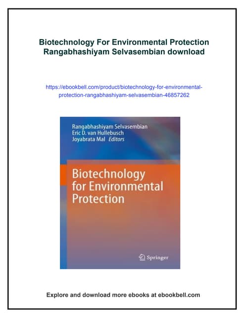 Applications of Environmental biotechnology.pptx