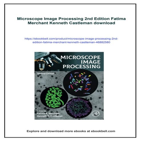Microscope Image Processing 2nd Edition Fatima Merchant Kenneth ...