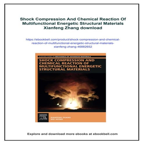 Shock Compression And Chemical Reaction Of Multifunctional Energetic ...