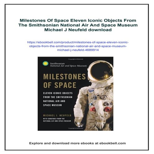 Milestones Of Space Eleven Iconic Objects From The Smithsonian National ...