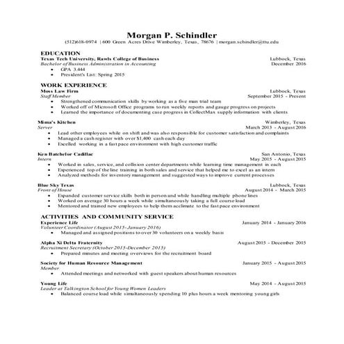 MPS Resume | PDF