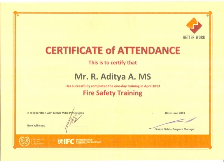 Fire Safety Certificate fire-safety-certificate