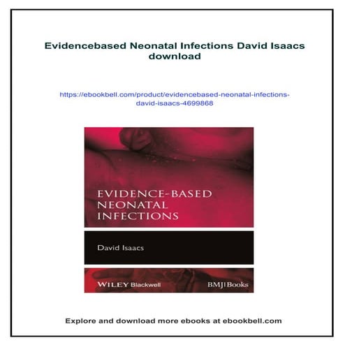 Evidencebased Neonatal Infections David Isaacs | PDF