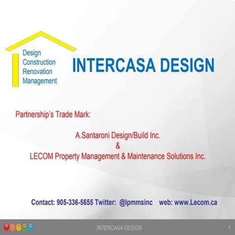 Intercasa Design - Presentation- REA | PPT