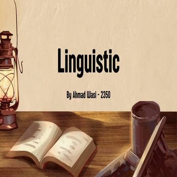 Ahmad Wasi_Linguistic architecture- Architectural Theory | PDF