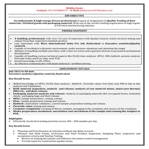 RESUME BP OCT16 | DOC