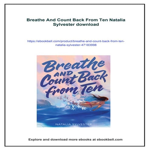 Breathe And Count Back From Ten Natalia Sylvester | PDF