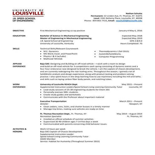 Joseph Belcastro Resume 2 | PDF